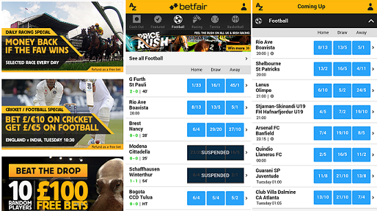 The Betfair App for Android: All you could ask for and more...