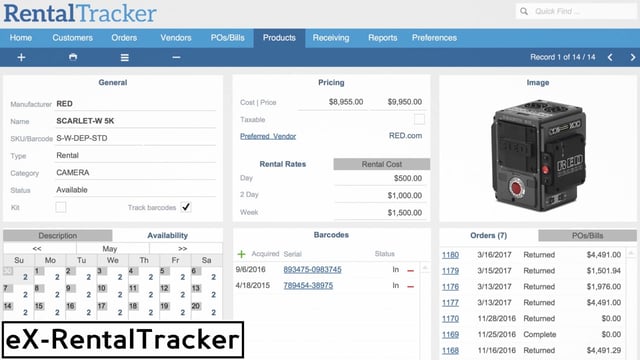 eX-RentalTracker - A Better Way to Manage & Track Your Equipment Rental ...